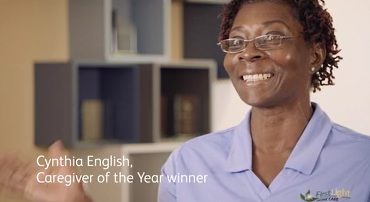 Cynthia English - Caregiver of the Year Winner 2019 | FirstLight Home Care